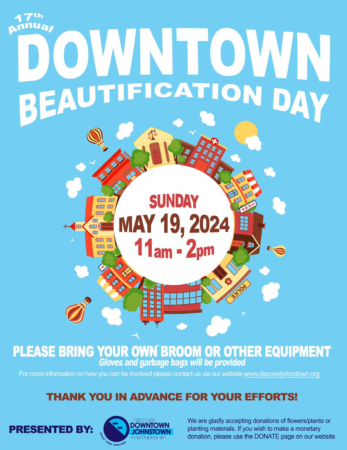Downtown Beautification Day